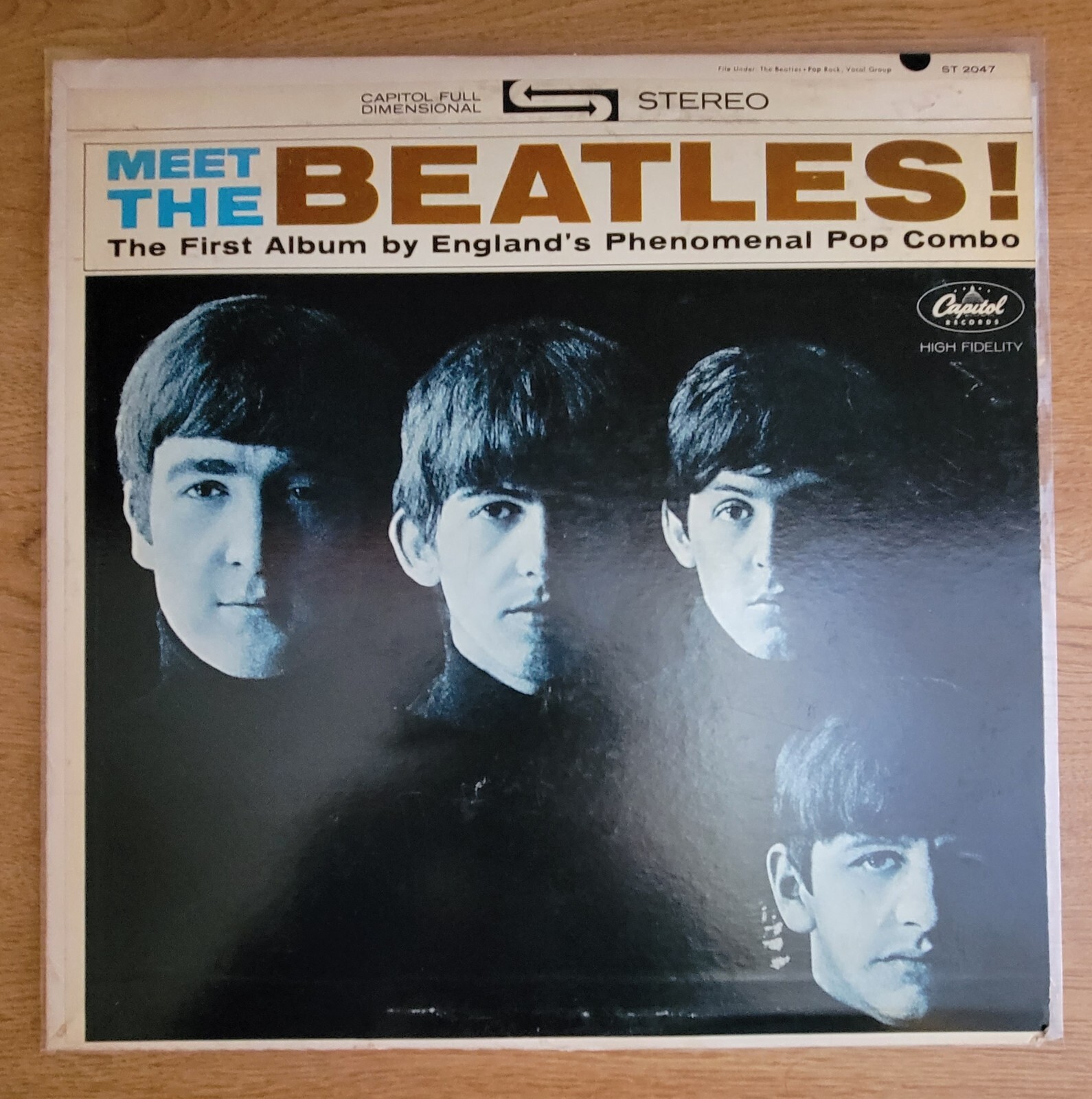 RARE 1964 1st Label Variation Meet the Beatles No Publishing BMI ...