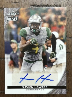 Xavien Howard AUTO~RC Leaf Draft 2016 Certified Rookie Autograph SP ...