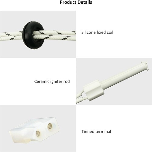 Ceramic Igniter Rod Fit for Rec Tec Wood Pellet Grill Igniter ...