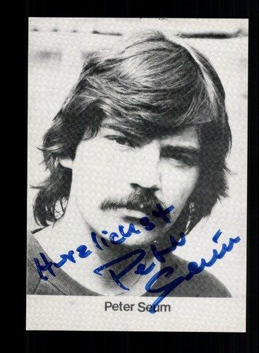 Peter Seum Autogrammkarte Original Signiert + F 809 | eBay.de