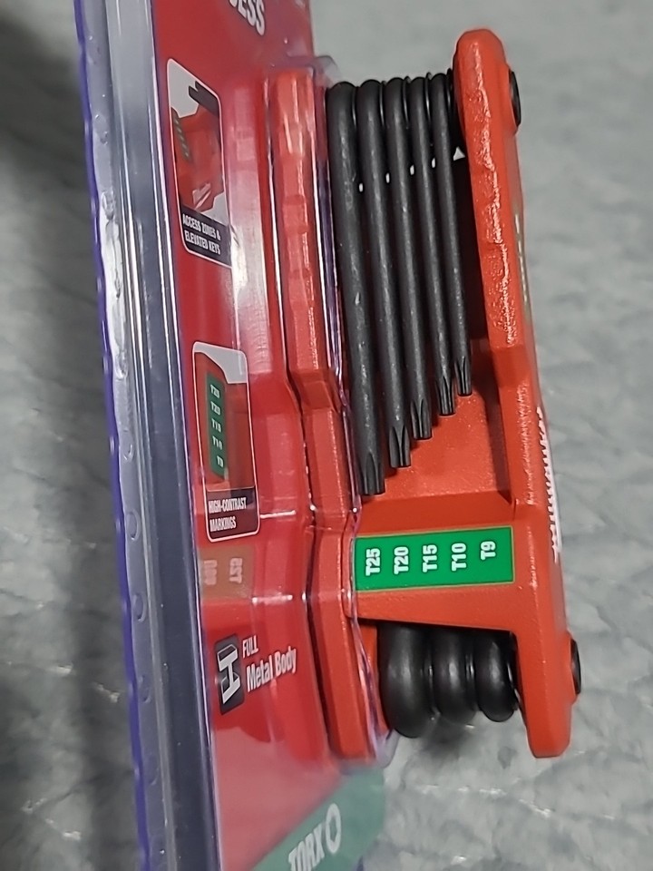 Milwaukee Easier Access 8 Keys Torx Key Set Brand New Sealed | eBay UK