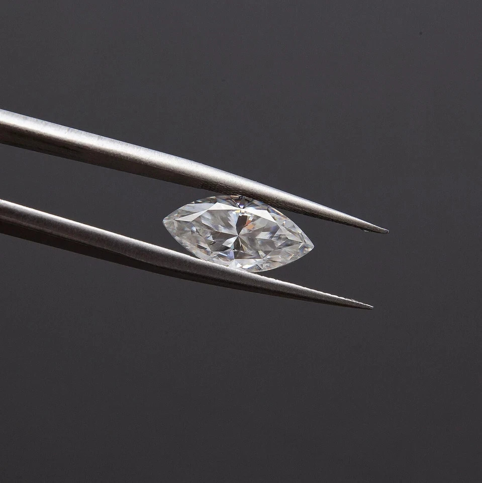 10.00 Ct CVD Certified Lab Grown Diamond marquise Cut D Color VVS1 ...