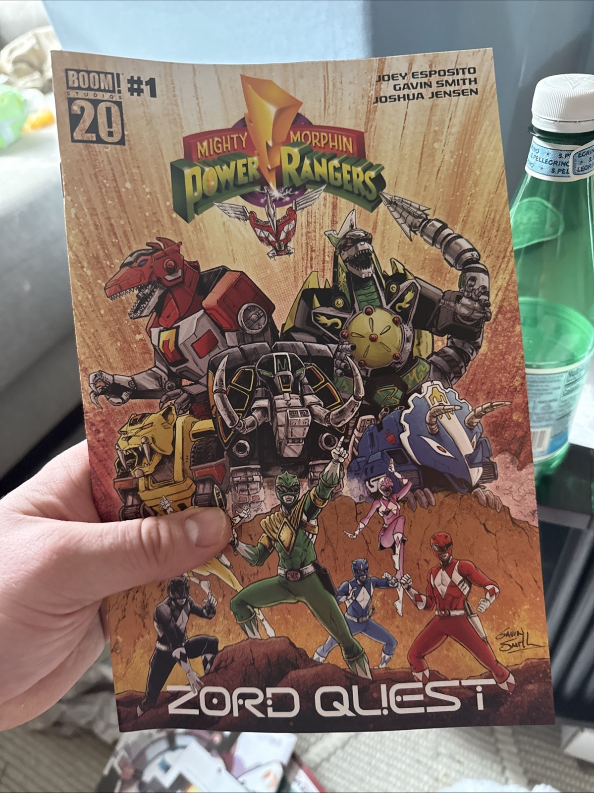 Mighty Morphin Power Rangers Zord Quest #1 | eBay