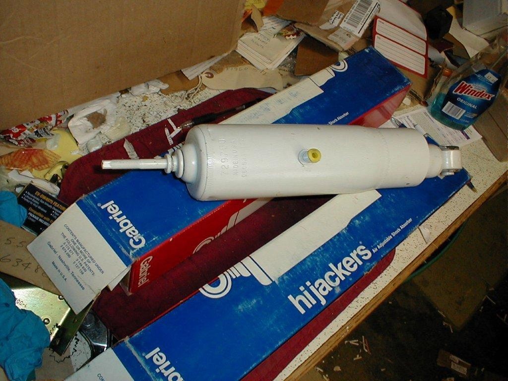 NOS GABRIEL HI JACKER REAR AIR SHOCKS 1970-9 FORD E & F SERIES TRUCKS ...