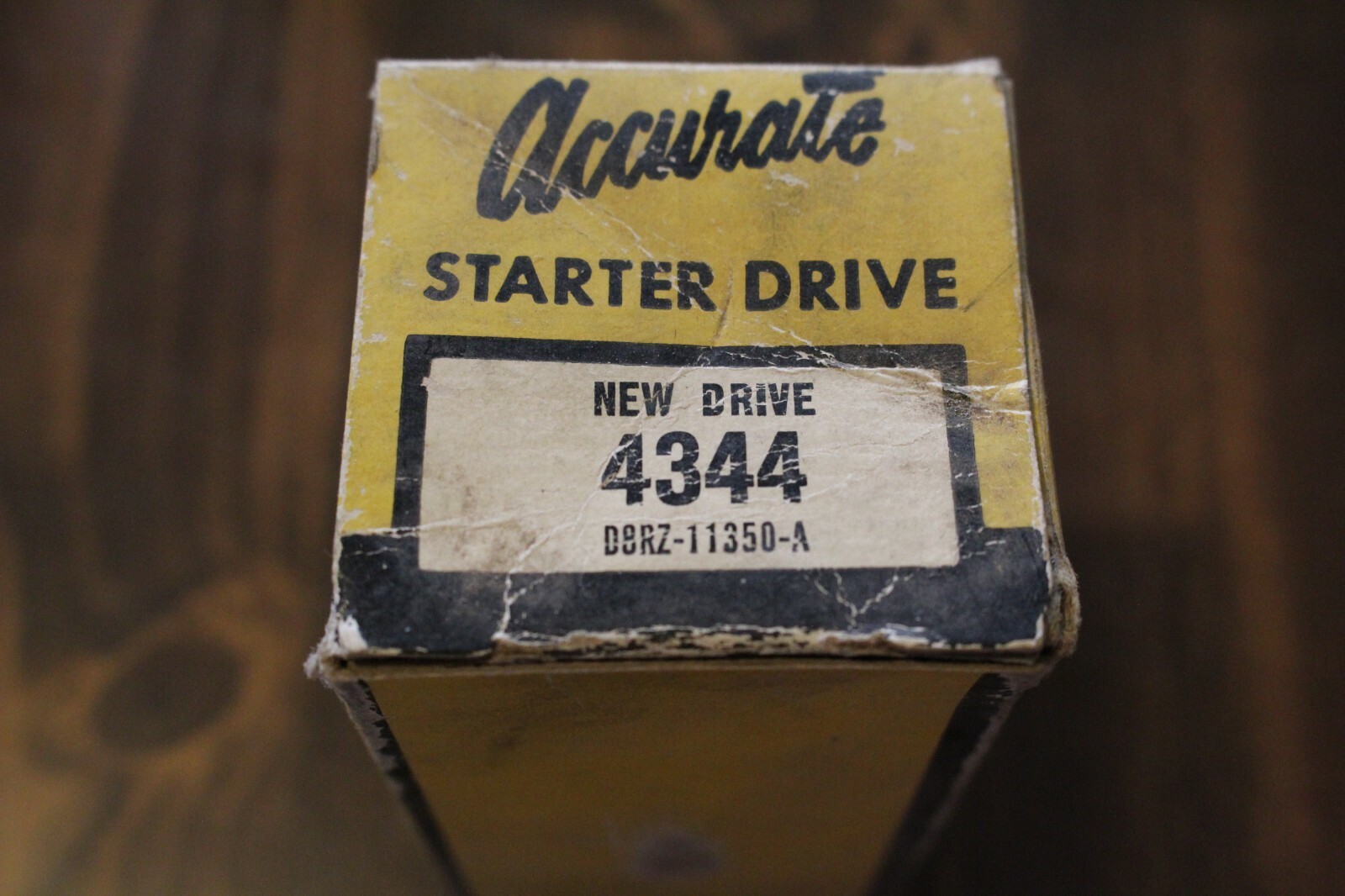 NOS NIB Accurate Brand Starter Drive Number (4344) D8RZ-11350-A | eBay