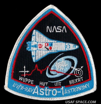 ASTRO-1 Observatory STS-35 NASA Shuttle Payload Telescope SPACE MISSION PATCH | eBay