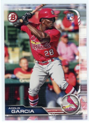 2019 Bowman #84 Adolis Garcia Rookie Card RC Cardinals Rangers | eBay