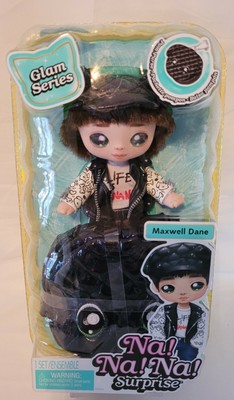 Na Na Na Surprise Glam Series Maxwell Dane Fashion Doll and Metallic ...
