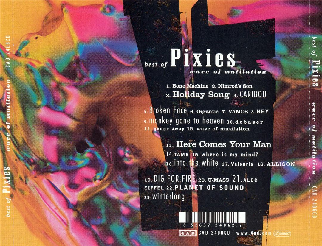 PIXIES - WAVE OF MUTILATION: THE BEST OF PIXIES [PA] NEW CD ...
