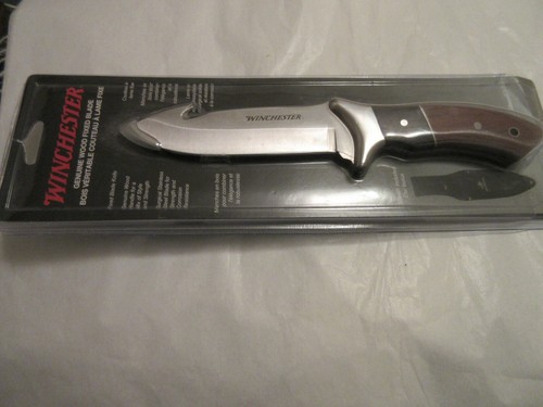 New in Package - Made in China - Fixed Blade Winchester Knife w/Sheath ...