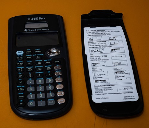 Texas Instruments TI-36X Pro Scientific Calculator Solar W/ Cover | eBay