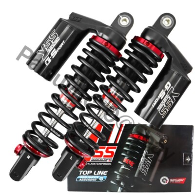 YSS G-SPORT Black Series Adjustable 305mm. for AEROX-155 Spring Black/ฺ ...