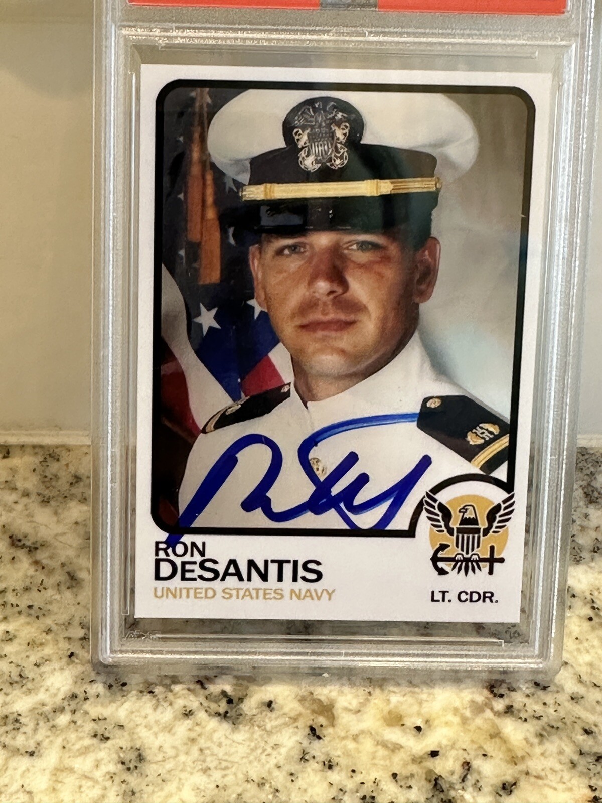 Ron DeSantis Signed Trading Card Governor Florida PSA/DNA AUTOGRAPH ...