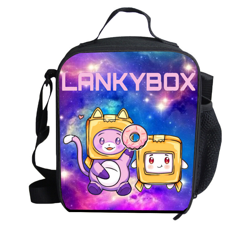 Lankybox Aphmau Sonic Insulated Lunch Bag Kids School Travel Picnic ...