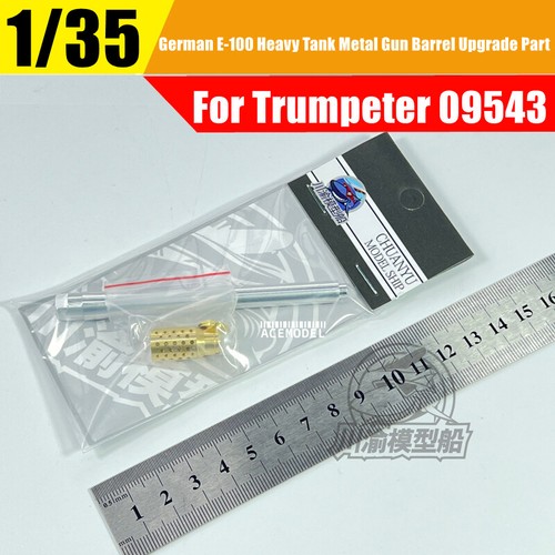 1/35 German E-100 Heavy Tank Metal Gun Barrel Muzzle Brake for ...