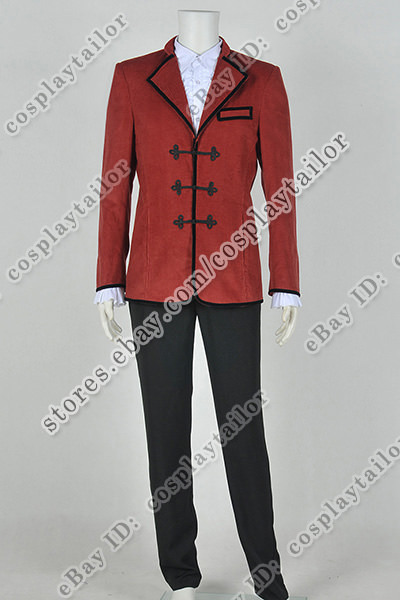 Third Doctor Red Coat Doctor Who Third 3rd Doctor Cape Cosplay Costume