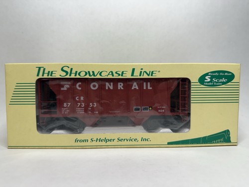 S-Helper Showcase Line PS-2 Covered Hopper Conrail #877353 S Scale LNIB ...