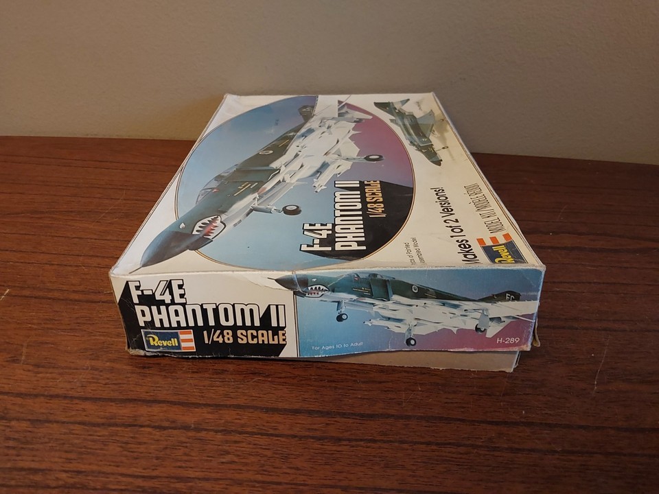Revell F-4E Phantom II Plane 1/48 Scale Plastic Model Kit NO. H-289 | eBay
