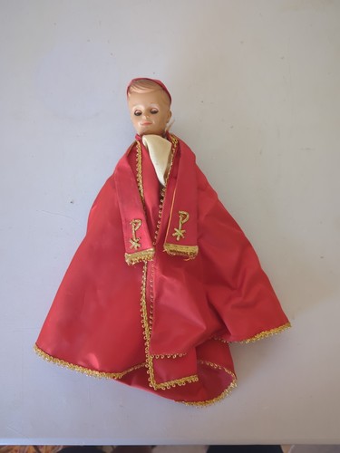 10" Uneeda Pope Doll Catholic Religious Rubber Doll With Zucchetto ...