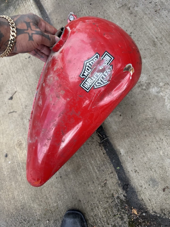 Harley Davidson Original 48-50 Panhead Gas Tanks | eBay