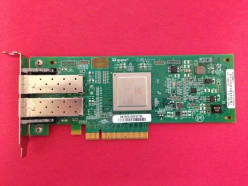 Dell Qlogic QLE2562 8Gb Fibre Channel Dual Port Host Bus Adapte PCIe ...