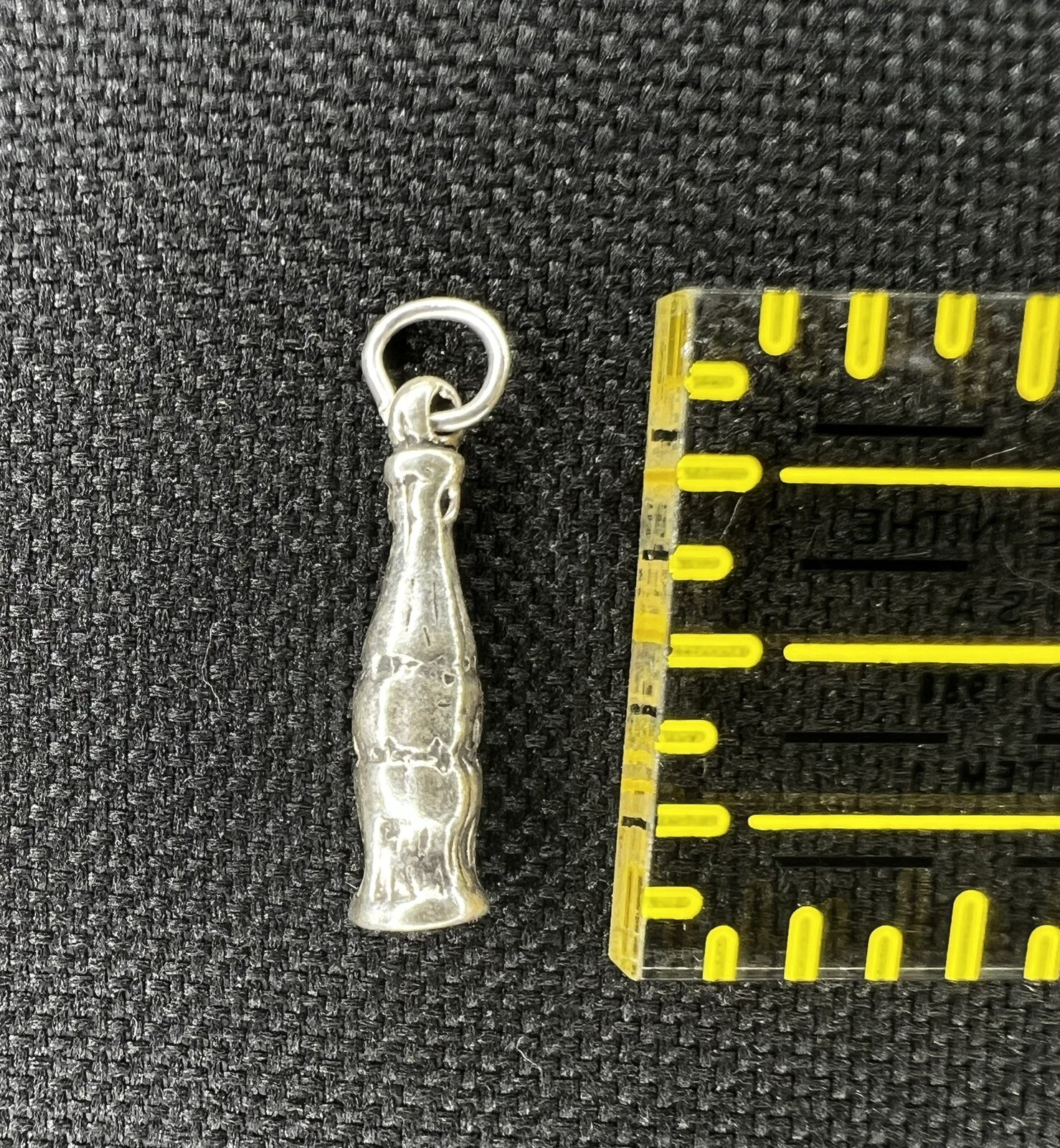 925 Sterling Silver Coke Cola Soda Bottle 1” - PEND… - Gem