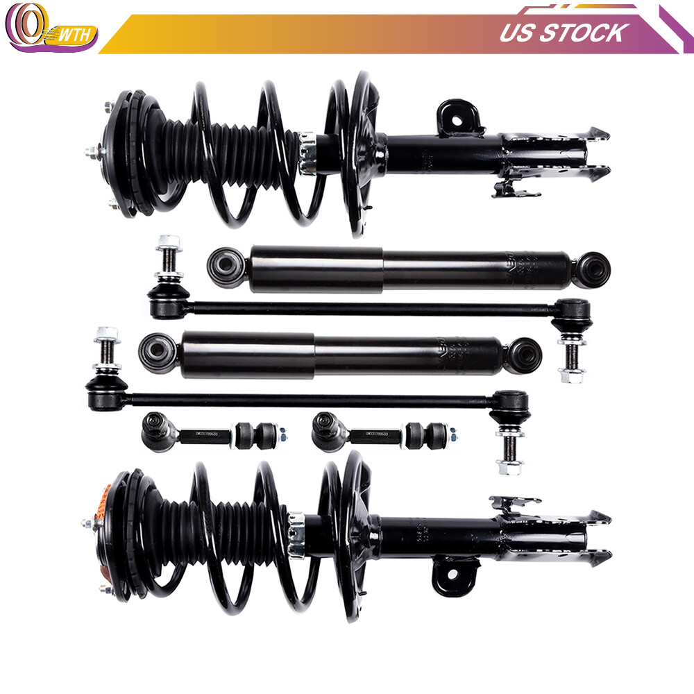 For Toyota Rav4 Struts Assembly & Shocks Sway Bars All Front & Rear 2 ...