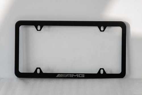 Mercedes-Benz AMG License Plate Frame Slim Line OE Q6880138 | eBay