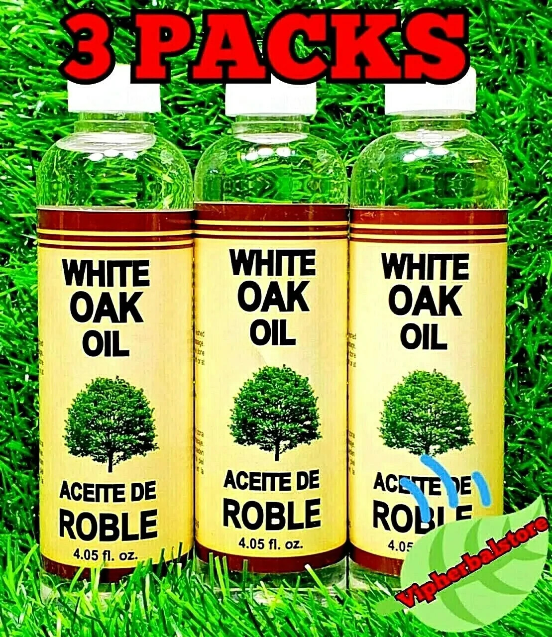 3 Bottles ACEITE de ROBLE White Oak Oil Support Inflamación 4.05oz Free Shipping | eBay