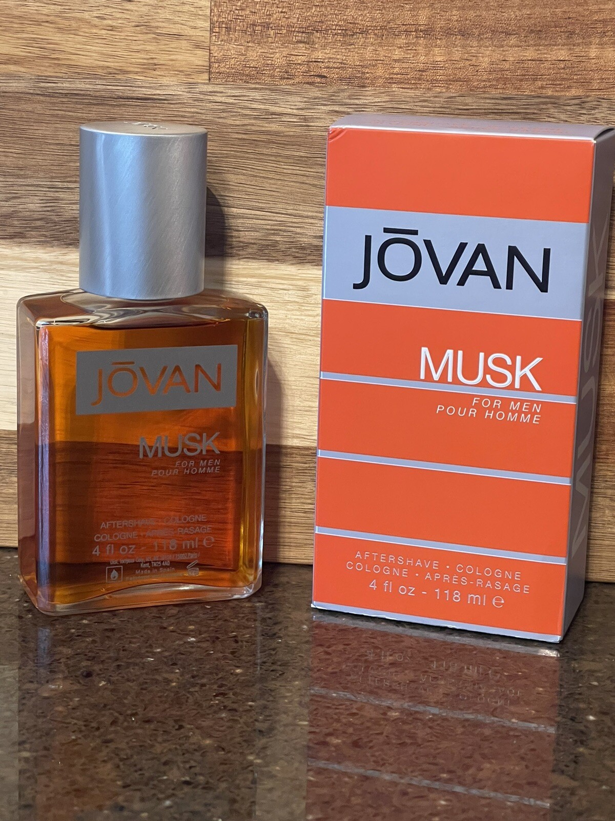Jovan Musk Aftershave Cologne 4 oz 118ml For Men, New In Box | eBay