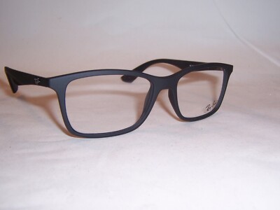 NEW Ray Ban EYEGLASSES RB7047 BLACK 5196 56mm AUTHENTIC RX7047 | eBay
