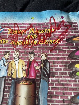 Johnny Maestro And The Brooklyn Bridge CD Acappella AUTOGRAPHED ...