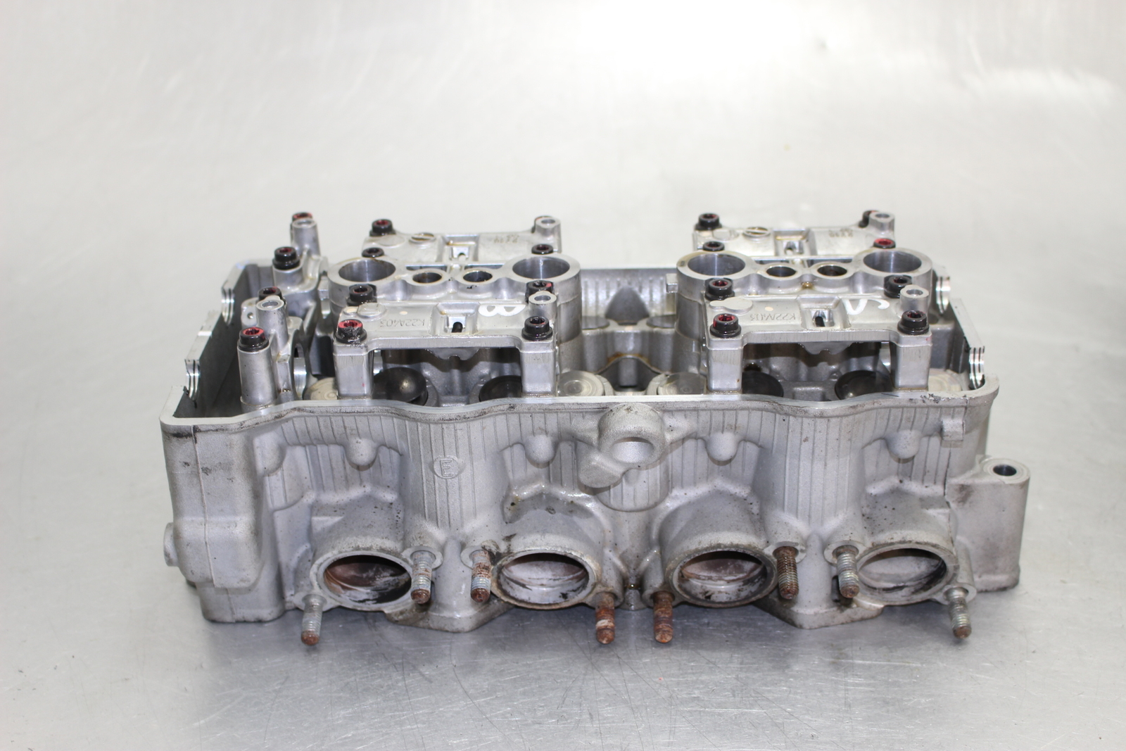 2017 Kawasaki Ninja Zx6r 636 Engine Top End Cylinder Head Valve 11008 ...