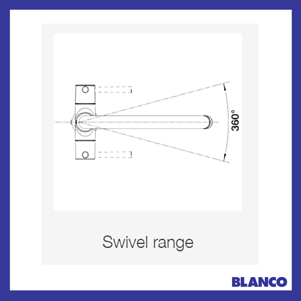 BLANCO MAX II PVD TAP Kitchen Tap Blanco Tap PVD Steel Mixer Tap Twin ...