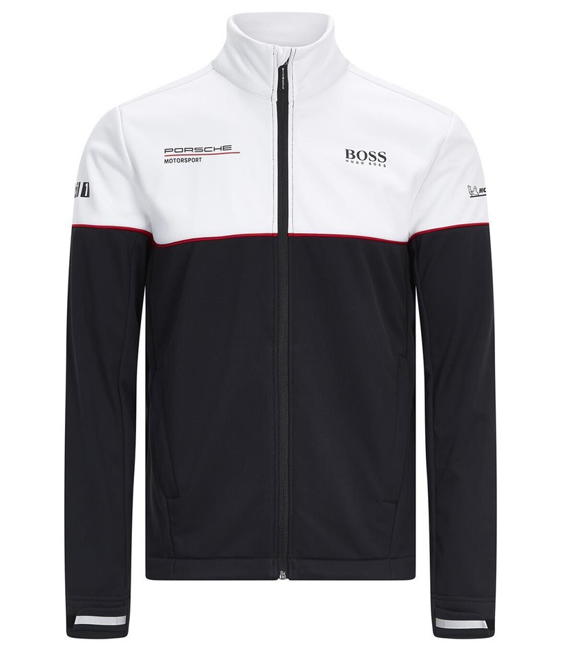 Hugo Boss Porsche Motorsport Mens Team Softshell Jacket | eBay