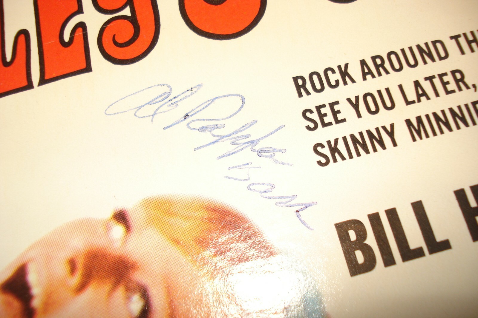 SIGNED BY AL RAPPA BASSIST "BILL HALEY'S GREATEST HITS" ROOTS ROCK ...