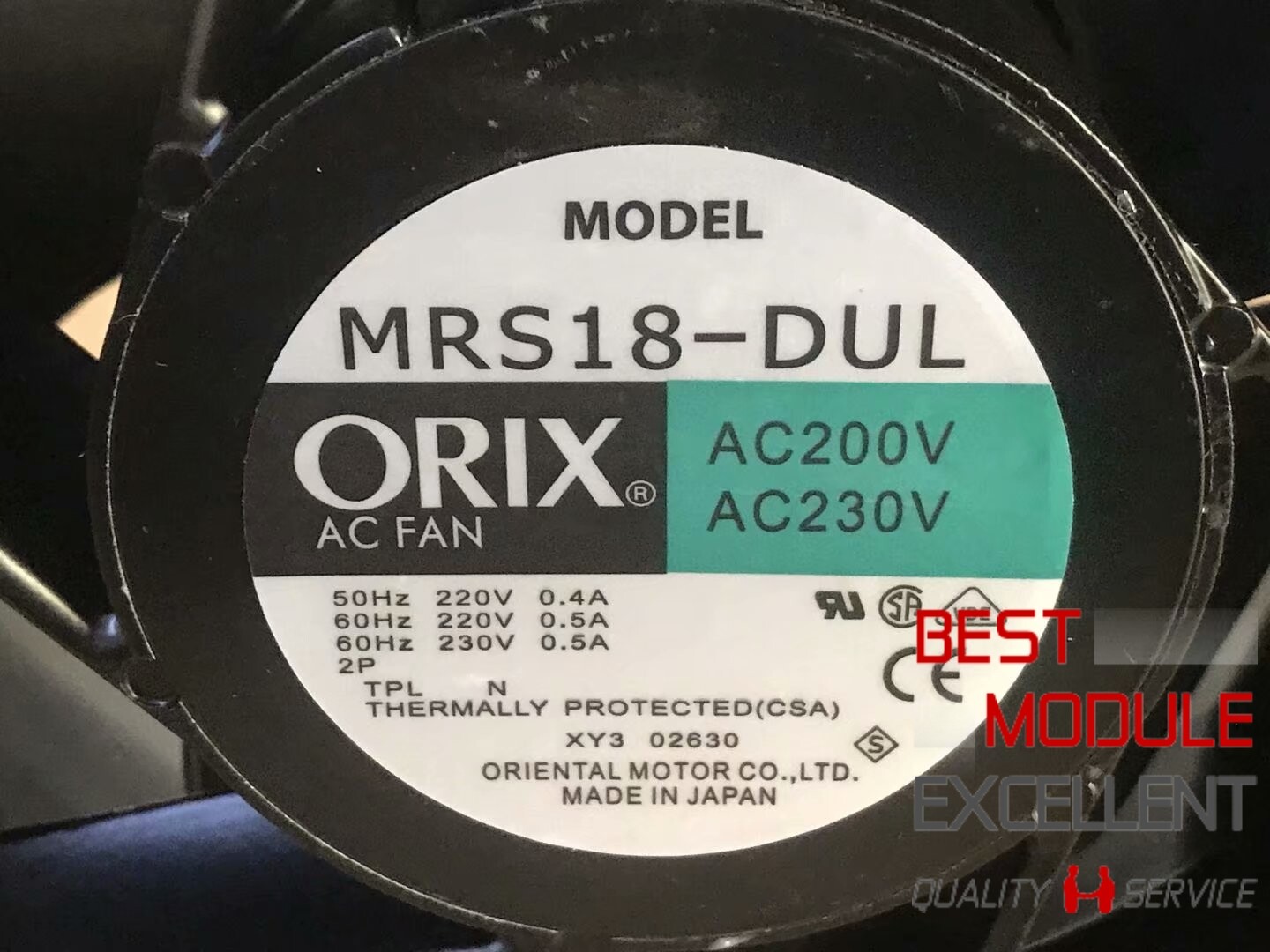 1PCS ORIX MRS18-DUL Cooling fan NEW 100% Quality Assurance | eBay