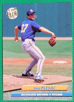 Dan Plesac - 1992 Fleer Ultra #388 - Milwaukee Brewers Baseball Card | eBay