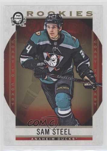 2018-19 O-Pee-Chee Coast to Canadian Tire Rookies Sam Steel SSP #159 ...