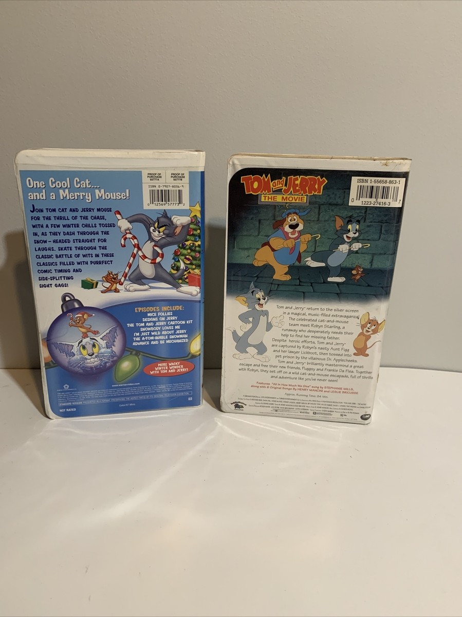 Tom Og Jerry Paws For En Ferie Vhs Tom And Jerry Paws For A Holiday