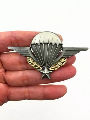 FRENCH FOREIGN LEGION MILITARY PARACHUTE ARTHUS BERTRAND BADGE WITH BOX ...
