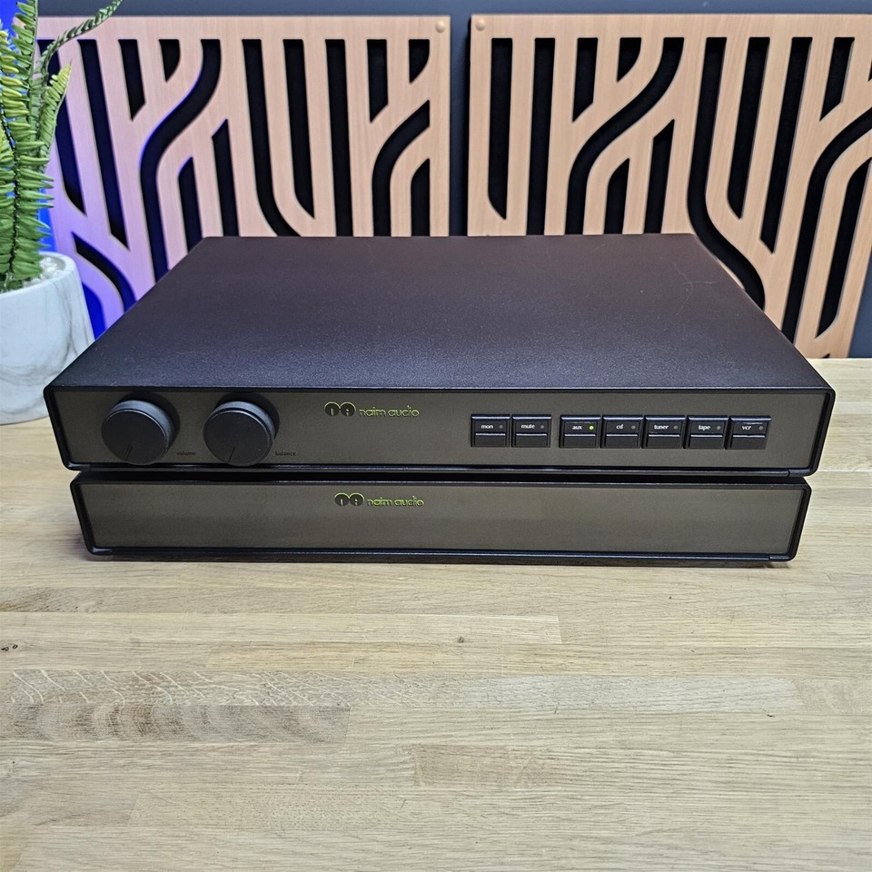 Naim Flatcap & Naim NAC92 Pre-amplifier including Naim Snaic Cable ...