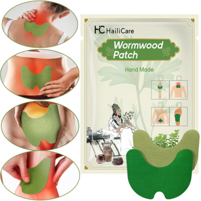 12-120Pcs Knee Pain Relief Patches Wormwood Sticker Neck Waist Joint ...