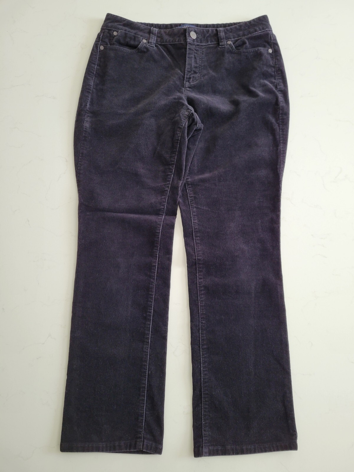 Talbots Curvy Black Corduroy Pants - Women's Petites … - Gem