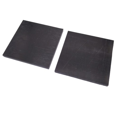 2pcs 6x100x100mm Black Acetal Delrin POM Polyoxymethylene Plate Sheet ...