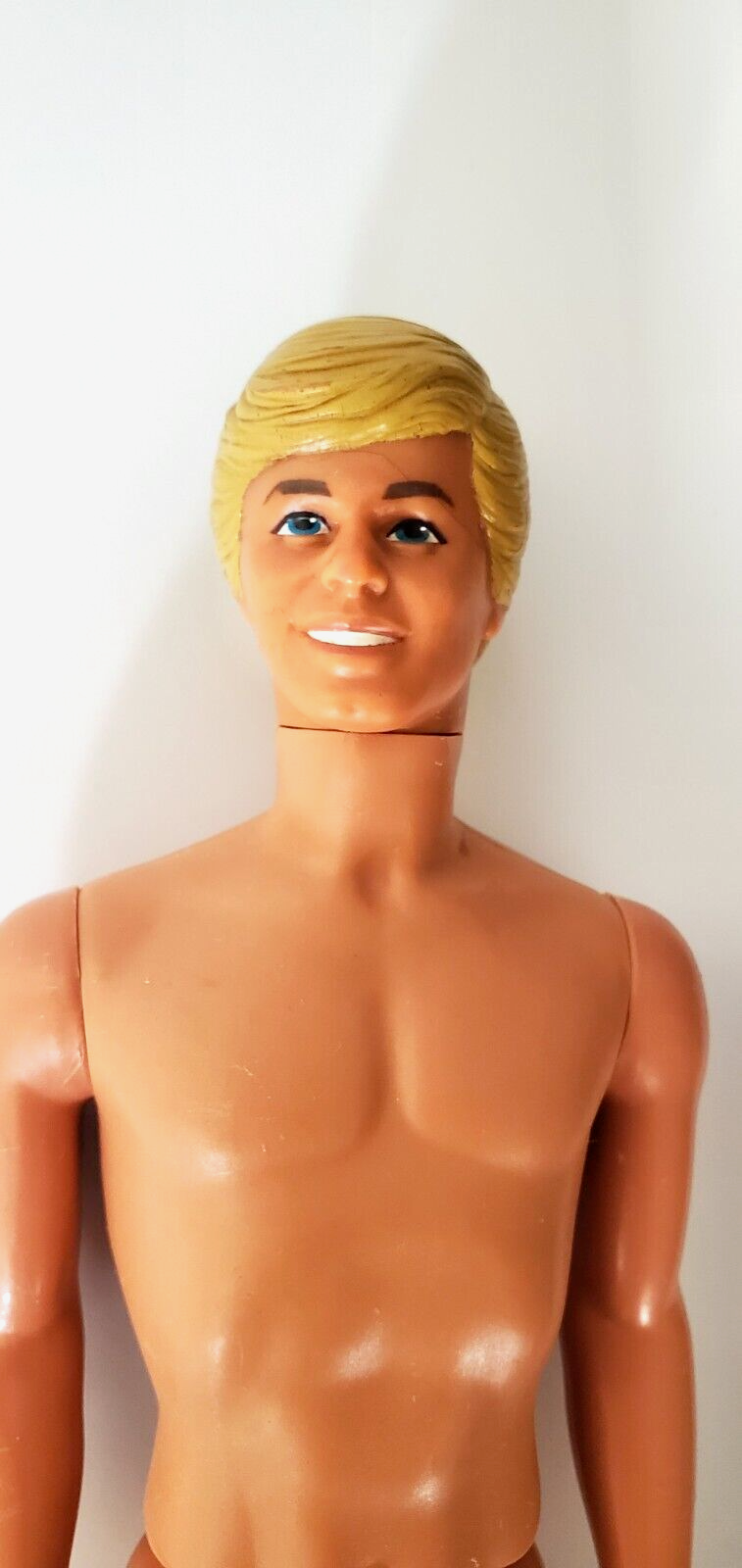 Barbie Tropical Ken Doll 1986 Blond Molded Hair Tropical Swimsuit Hong ...