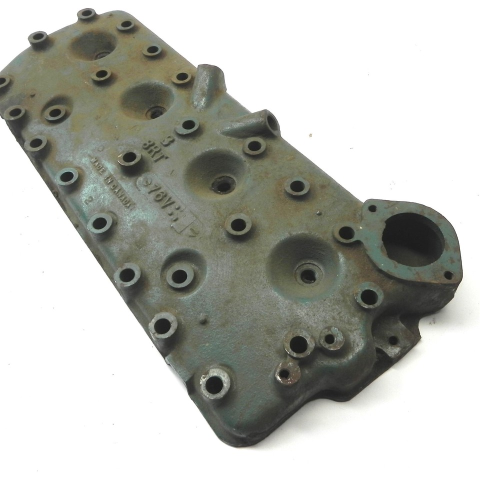 1948-53 FORD FLATHEAD CAST ENGINE HEAD NOS 8RT 76V MADE IN CANADA NEW ...