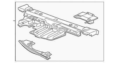 Genuine OEM GM Front Grille Support Reinforcement 94560622 | eBay