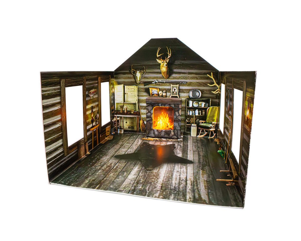 Woodland Scenics N-Scale Cozy Cabin Model [WOOBR4961] | eBay