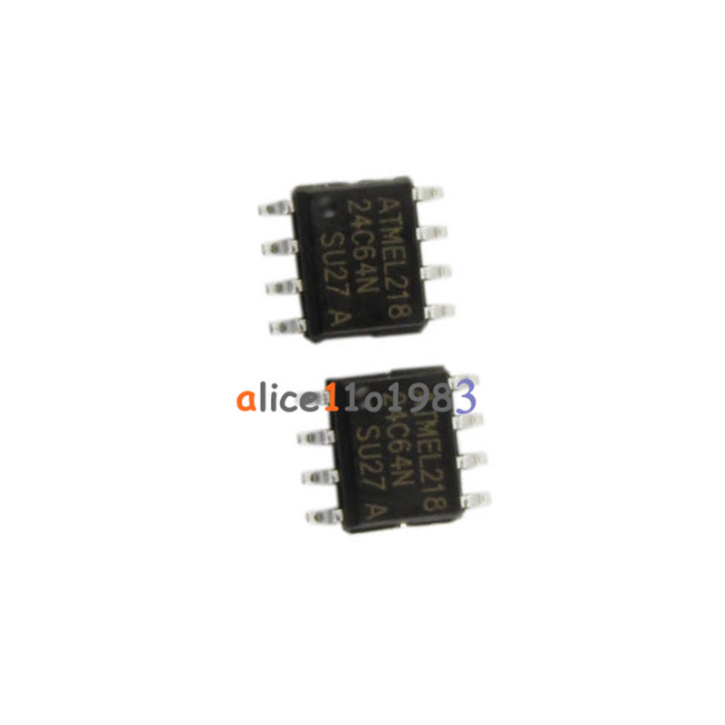10PCS ATMEL AT24C64DH AT24C64 SOP8 24C64 SOP-8 64 Serial EEPROM | eBay